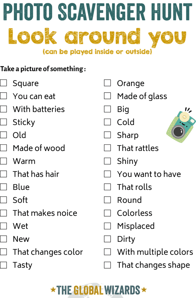 5 Photo Scavenger Hunt Ideas For Kids The Global Wizards Travel Blog