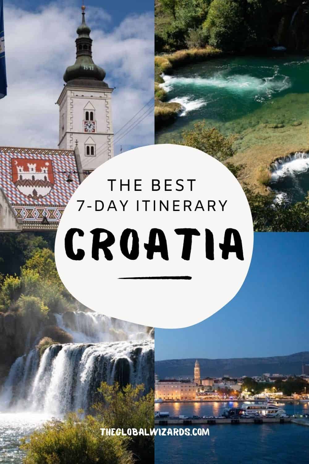 7 day Croatia itinerary: Discover Croatia in a week · The Global Wizards - Travel Blog
