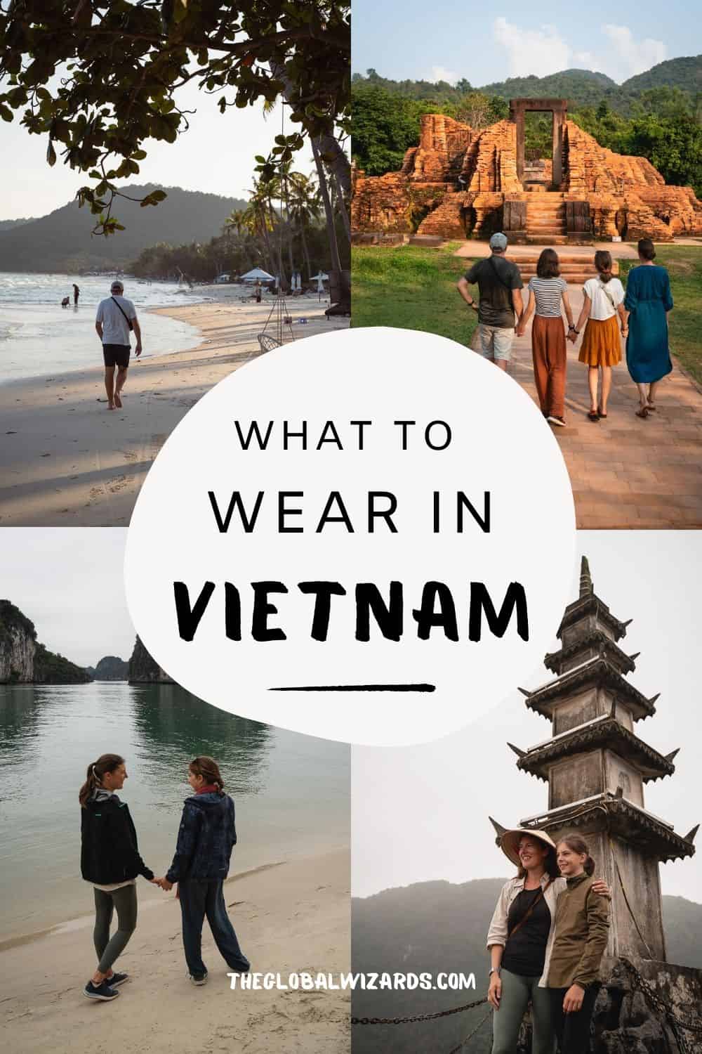What to wear in Vietnam for women and men + Vietnam packing list · The Global Wizards - Travel Blog