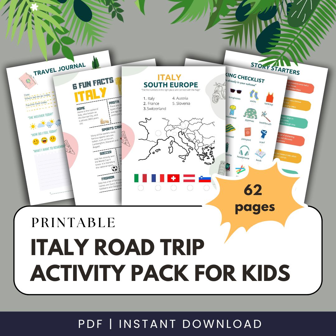 Explore Italy: Activity Pack · The Global Wizards - Travel Blog