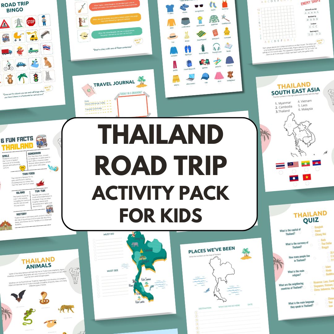 Explore Thailand: Activity Pack · Shop